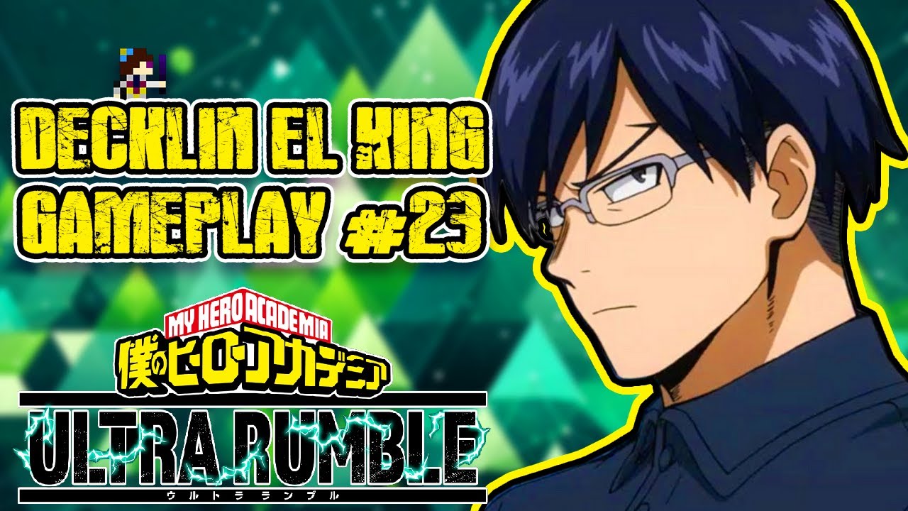 El personaje más fácil de jugar - My Hero Ultra Rumble Decko Gameplay ...