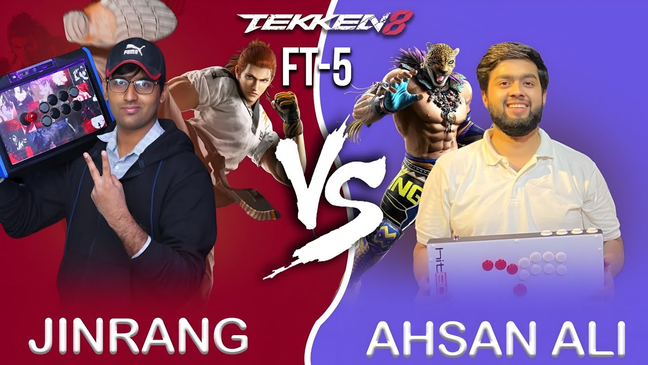 TEKKEN 8 - Jinrang (Hwoarang) vs Ahsan Ali (King) FT-5 Hype Set - YouTube