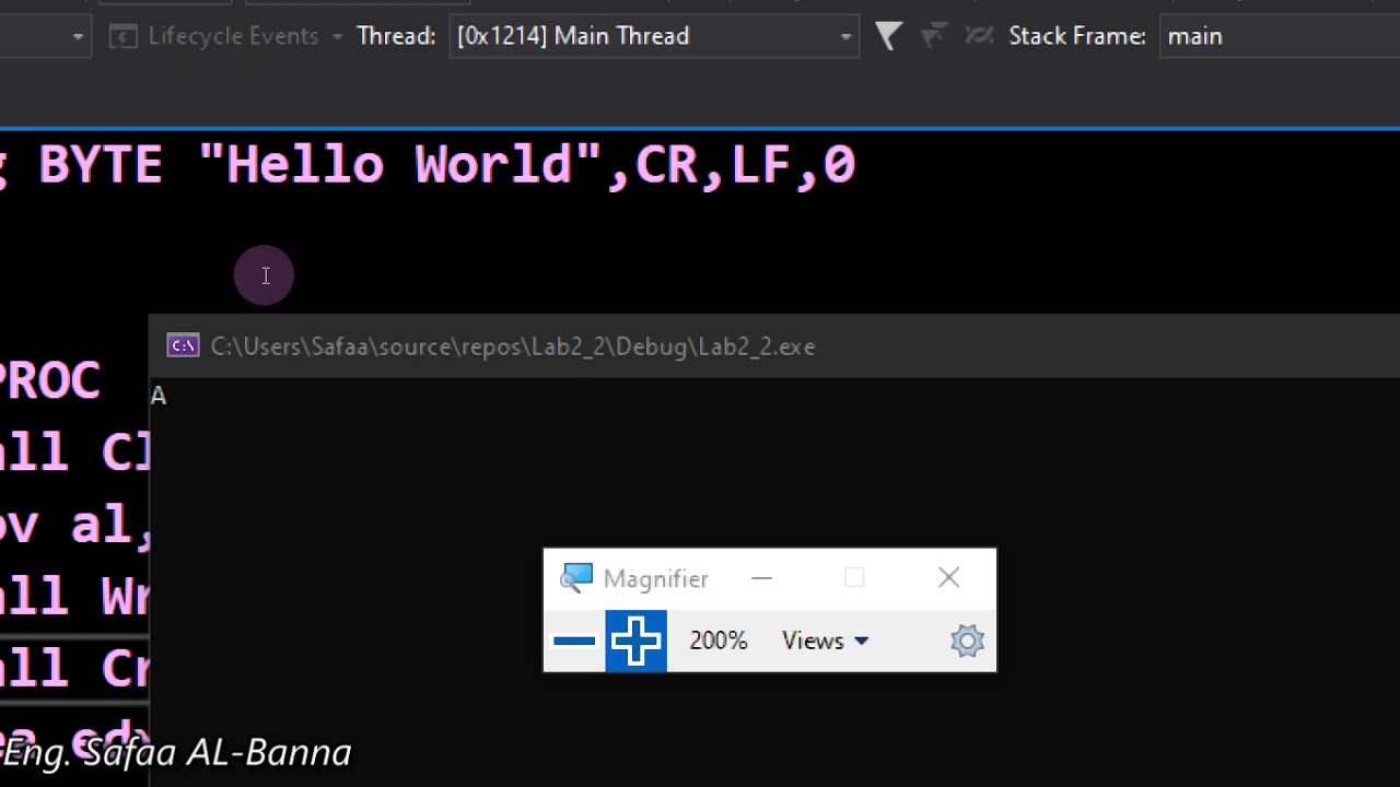 Lab 6 Irvine32 Library & Procedures - YouTube