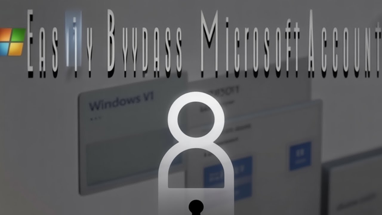 How To Skip Microsoft Account During Windows 11 Installation - YouTube