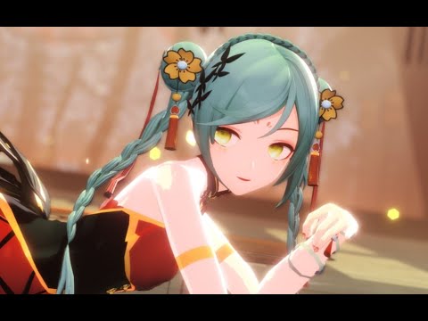 【VOCALOID MMD／4K／60FPS】Hatsune Miku【弹指醉】 - YouTube