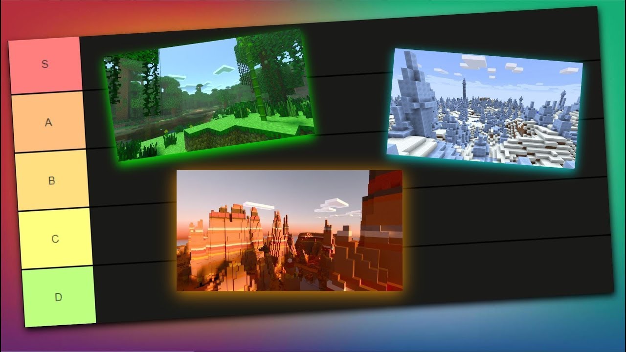 Minecraft Biome Tier List - YouTube