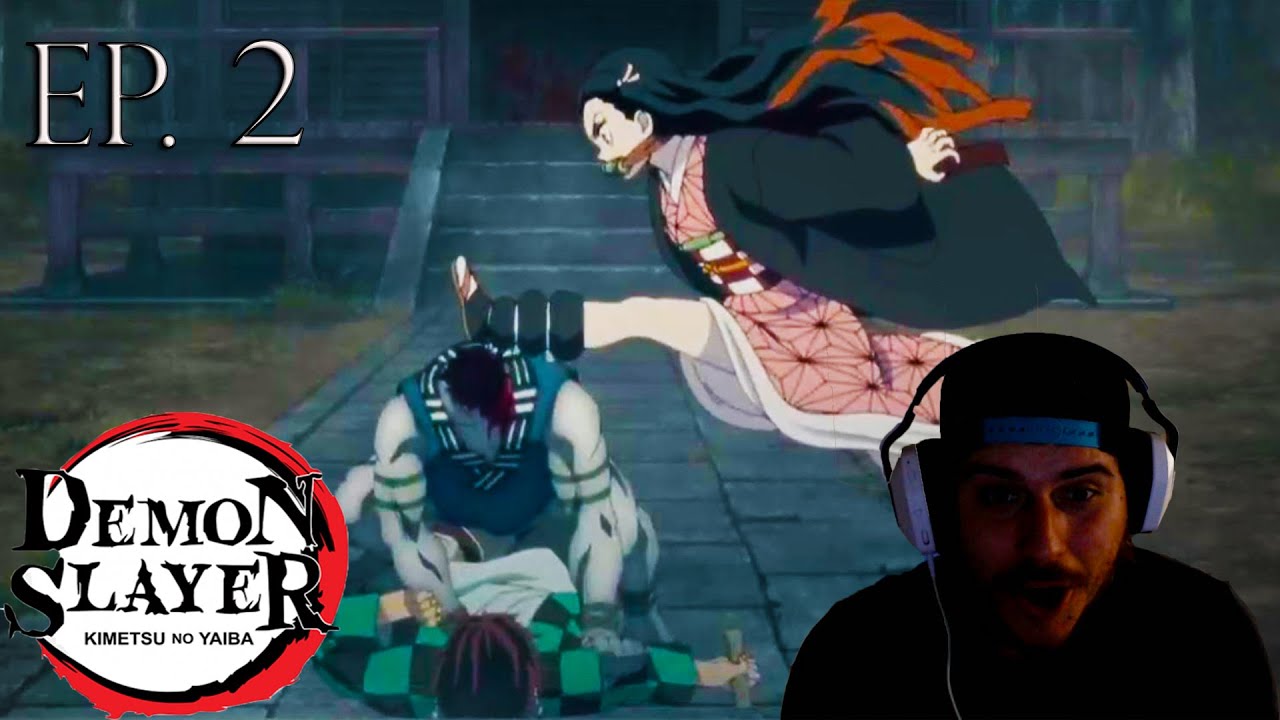 NEZUKO IS A BEAST! NARUTO FAN REACTS TO **DEMON SLAYER** EPISODE 2 ...