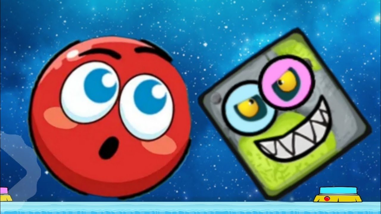 Bossy Ball 5 - New Update - Red Ball Gameplay - All Levels - All Bosses ...