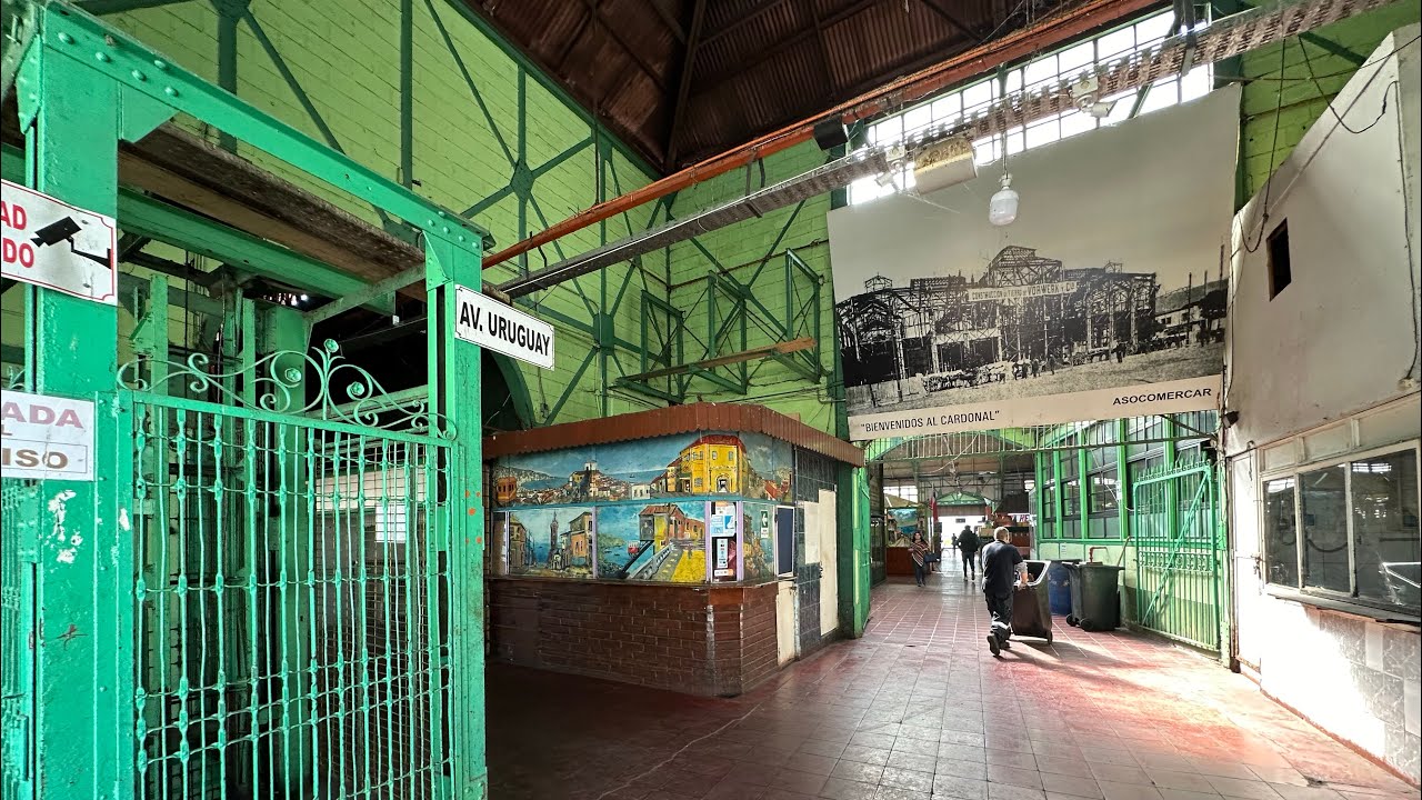 Mercado El Cardonal Valparaíso - YouTube