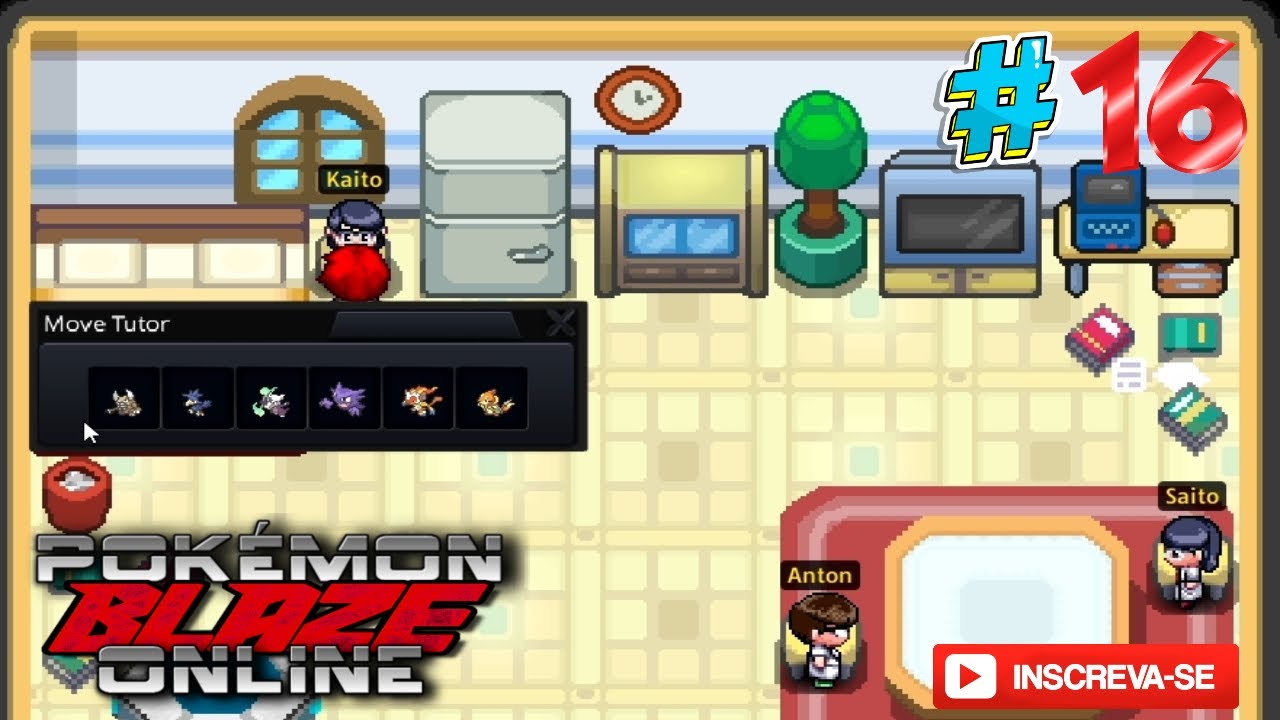 Pokémon Blaze Online - #16 - Dica de Como Encontrar e Usar o Move Tutor ...