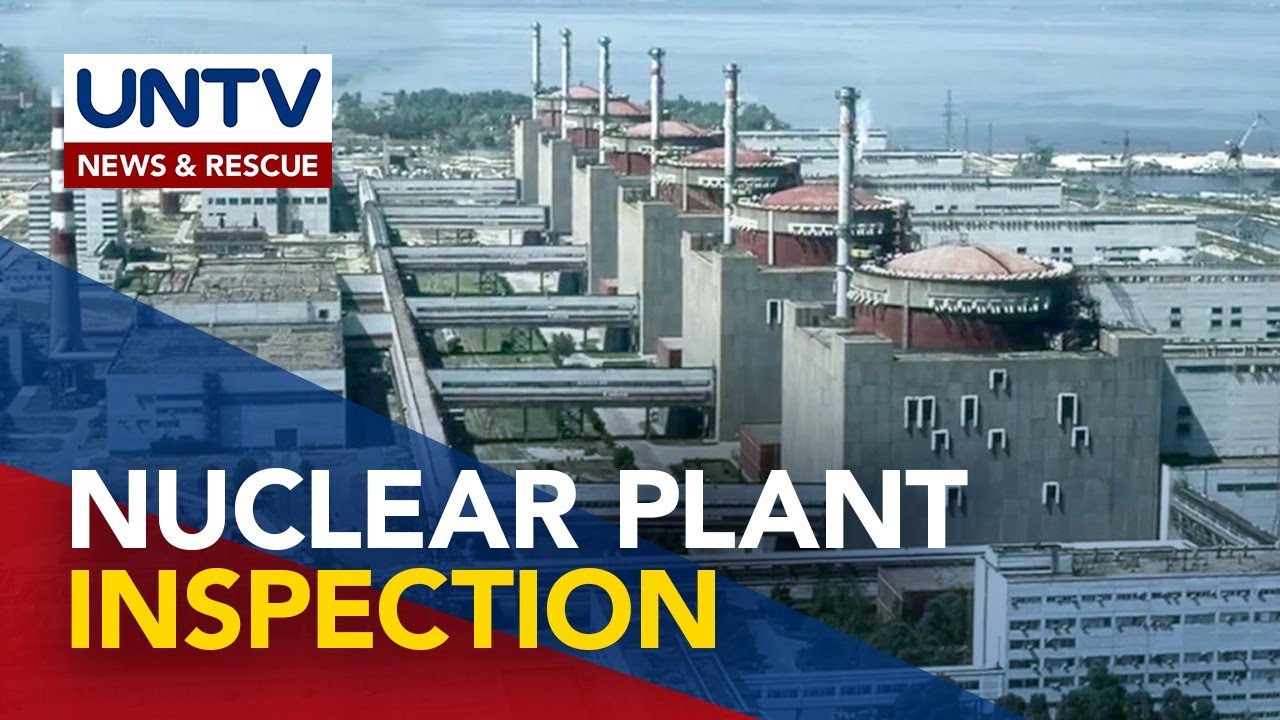 UN inspectors, narating na ang nuclear plant sa Ukraine matapos ang delikadong biyahe - YouTube