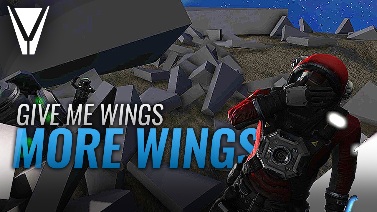 More Wings, MORE WINGS! [Space Engineers] - YouTube