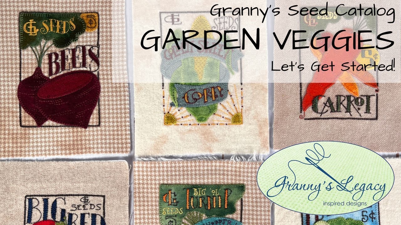 Granny's Seed Catalog - GARDEN VEGGIES: Getting Started! - YouTube