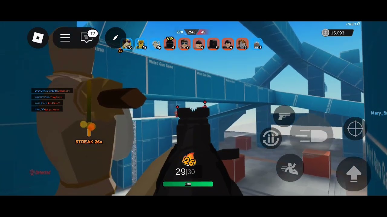 GAMEPLAY!(GUN ARENA) - YouTube
