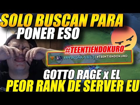 😲MATTHEW rage x el PEOR RANK en server EU😲y de REMAT3 le escriben # ...