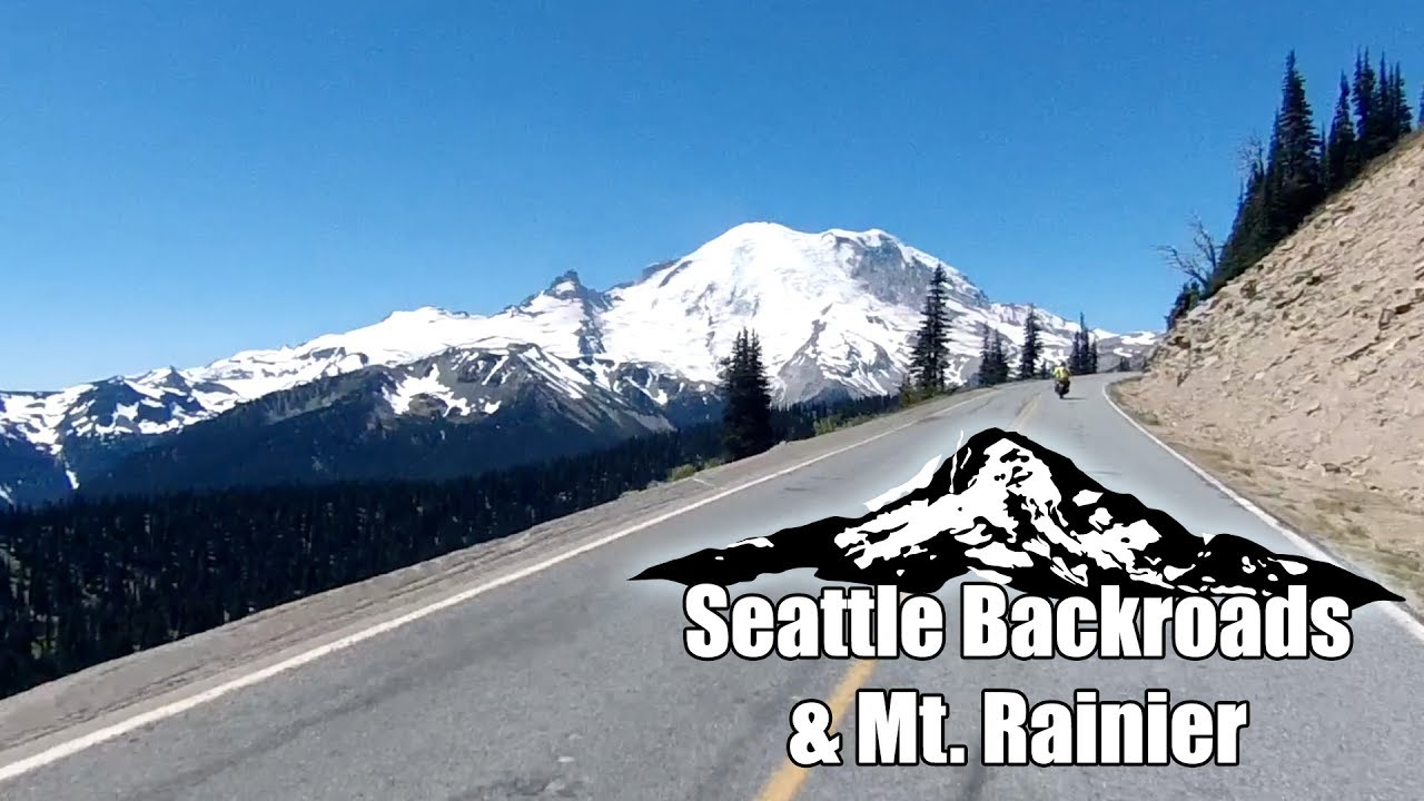 Motorcycling Washington — Seattle Backroads and Mt. Rainier - YouTube