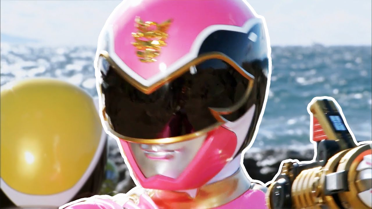 El Rosa se Limpia 🤖 Megaforce ⚡ Power Rangers para Niños - YouTube