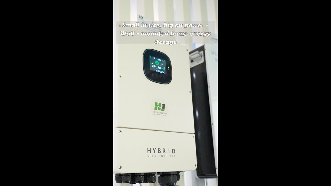 Small in size, big on power - Wall - mounted home energy storage - YouTube