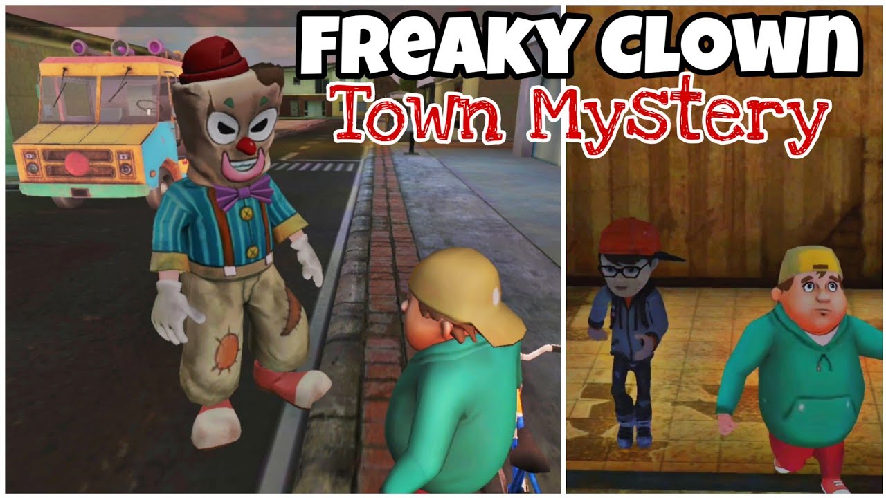Freaky Clown : Town Mystery - Intro Scene + Escape Scene - by Scary ...