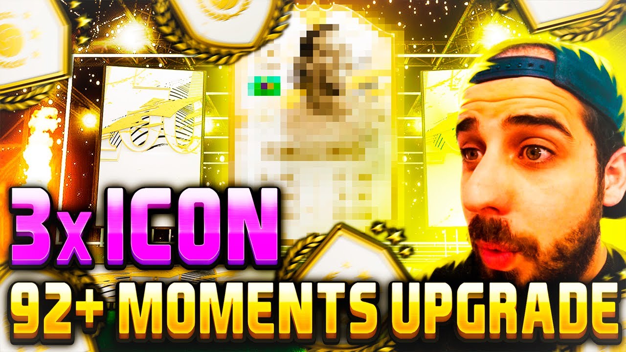 # DIA 272 - ICON MOMENTS FIFA 21! ABRIMOS 3x 92+ ICON MOMENTS UPGRADE ...