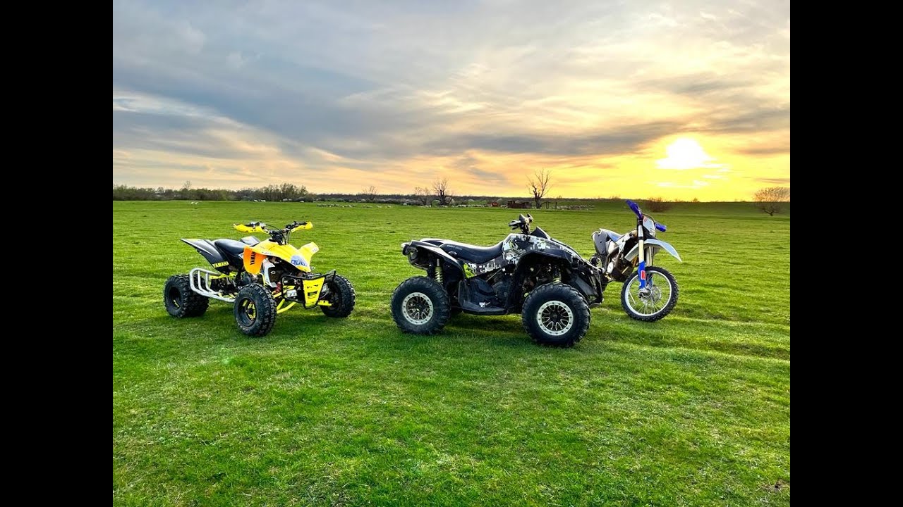 Atv Vlog #2 | Can Am Renegade 1000, Yfz 450, Husaberg 450 Fe - YouTube