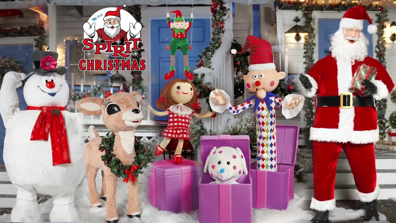 11 New Spirit CHRISTMAS Animatronic Releases - YouTube