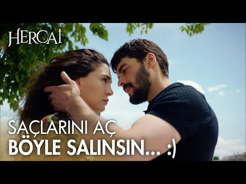 Miran rüzgarda Reyyan'ın saçlarını açıyor ve diyor ki... 😍 - Hercai 12. Bölüm
