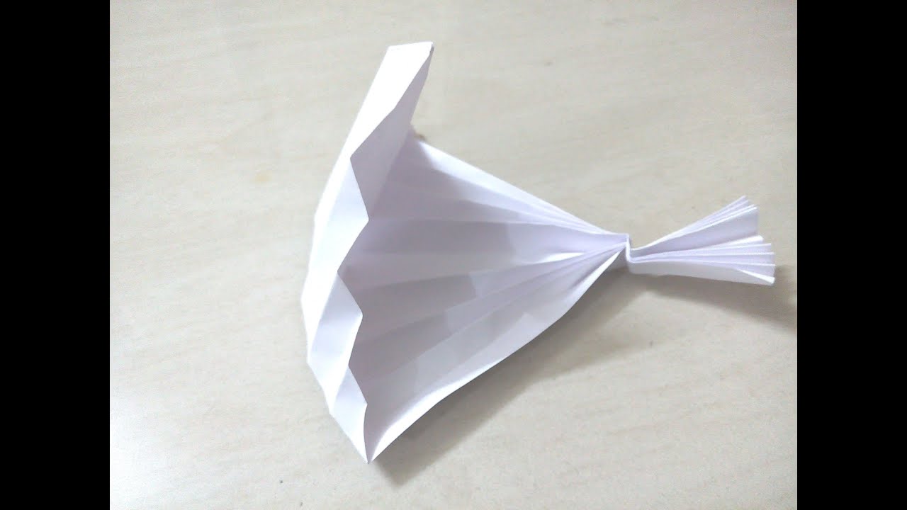 DIY: How to make paper snake hood - YouTube