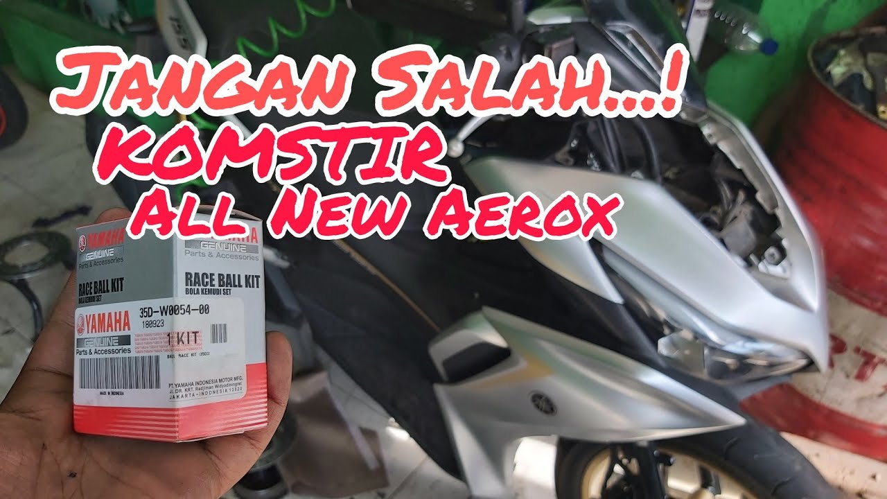 Pakai Komstir Mio Karbu 😱, Bedanya Komstir All New Aerox 155 - YouTube