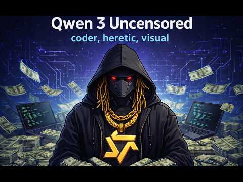 Qwen3 Uncensored(abliterated models) - coder, heretic, visual