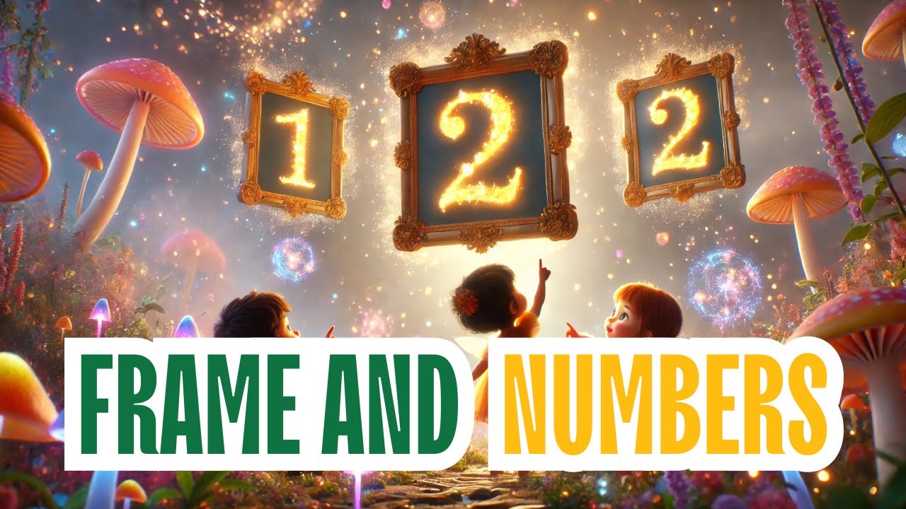 Frames and Numbers: Show Me 1, 2, 3 Fun Counting Song for Kids! - YouTube