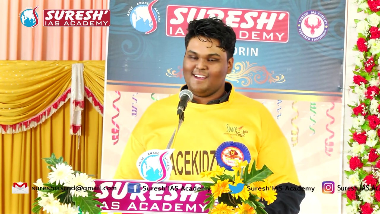 Rifath Sharook | World Smallest Satellite - Kalamsat | Space Kidz India ...