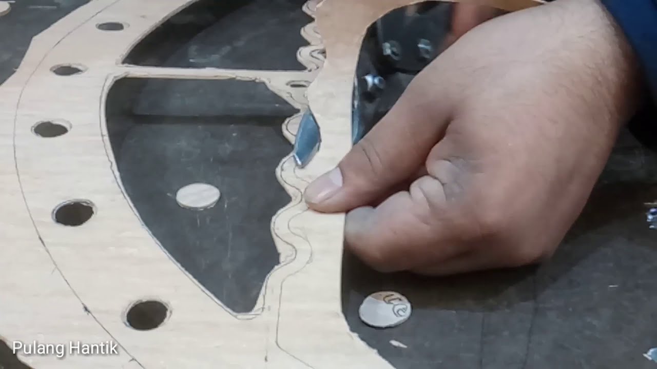 How to fabricate Gasket using AFM ferolite NAM 37 - YouTube