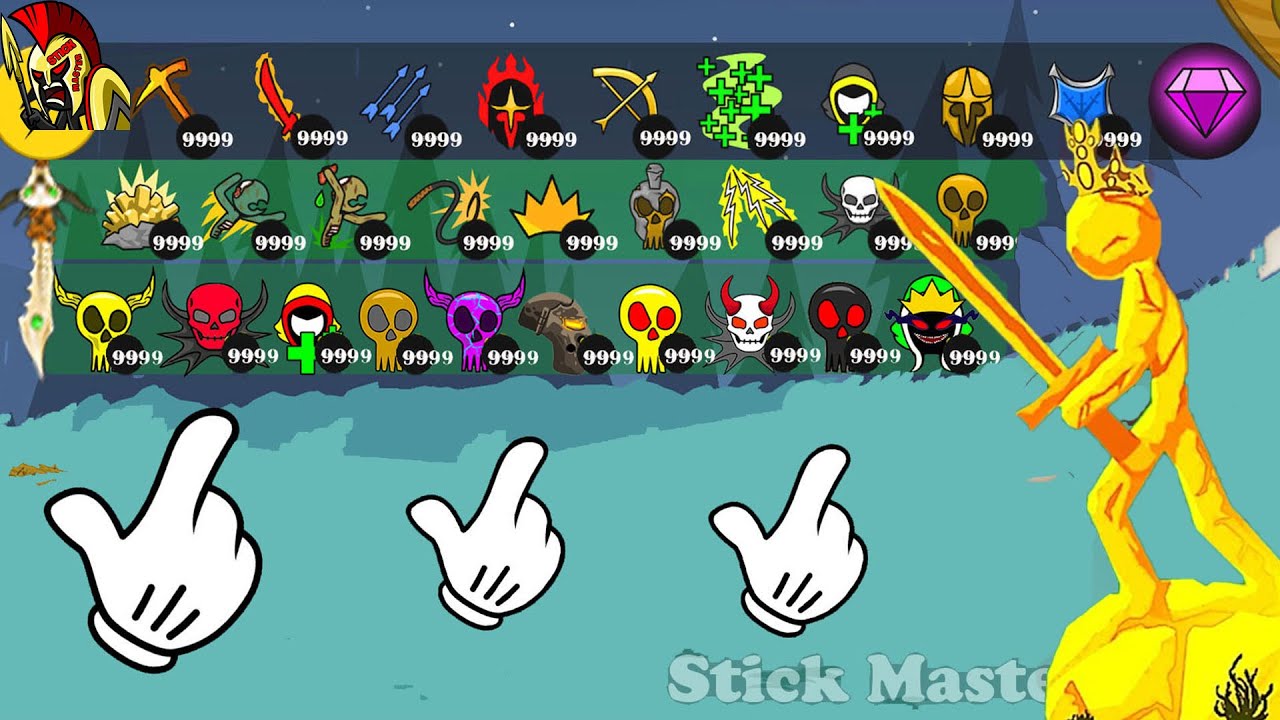 MAX SWORDWRATH STATUE GOLDEN WITH UPDATE 9999 SKILL VS FINAL BOSS ...