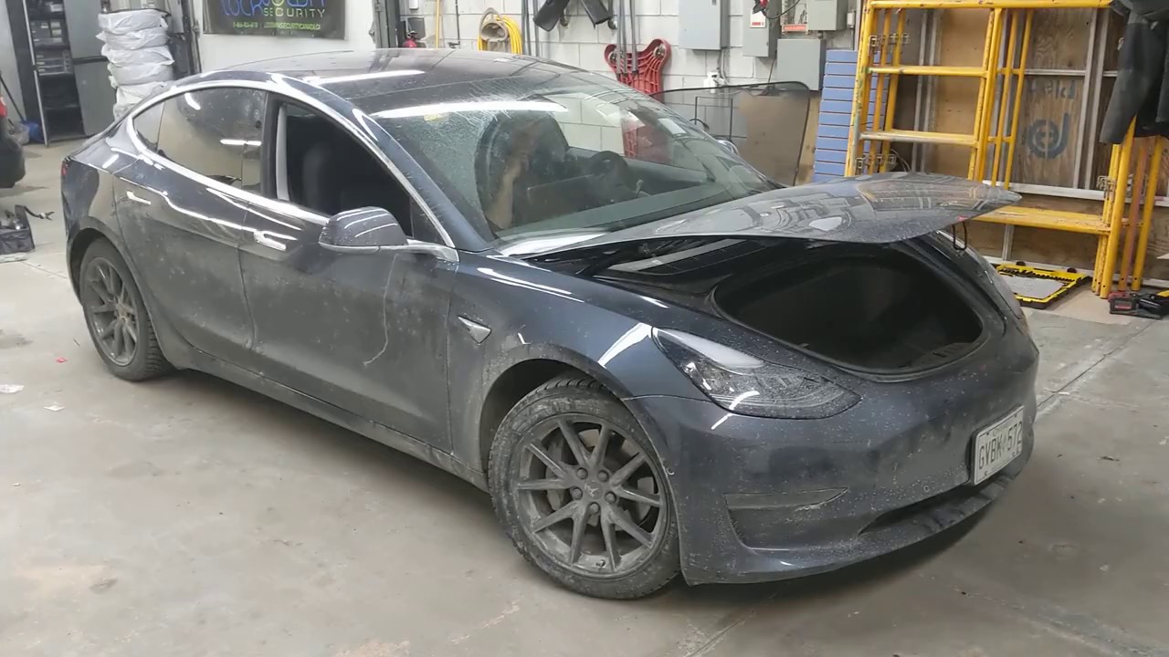 Hansshow Tesla Model 3 Power Frunk and Trunk Kit | VERY COOL! - YouTube
