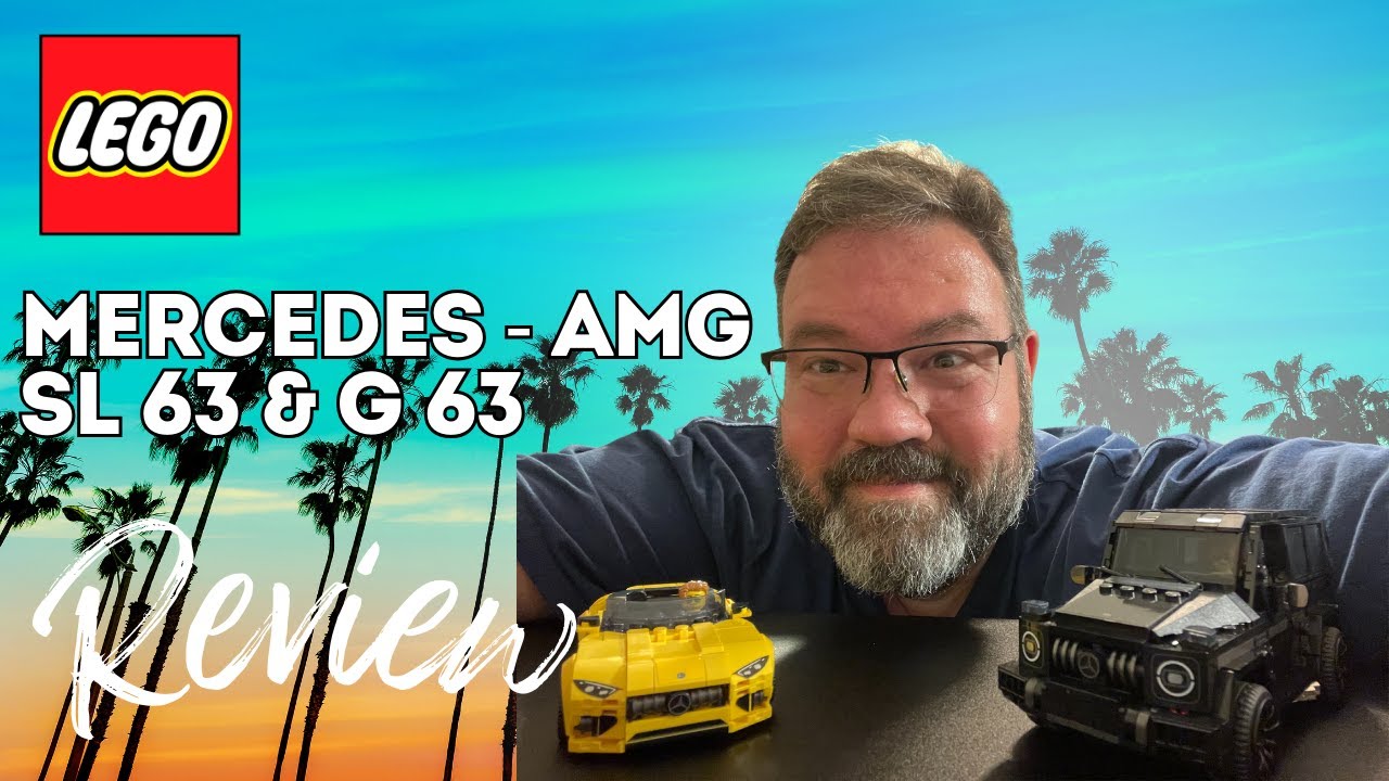 LEGO Speed Champions | Build and Review | Mercedes AMG SL63 & G63 - YouTube