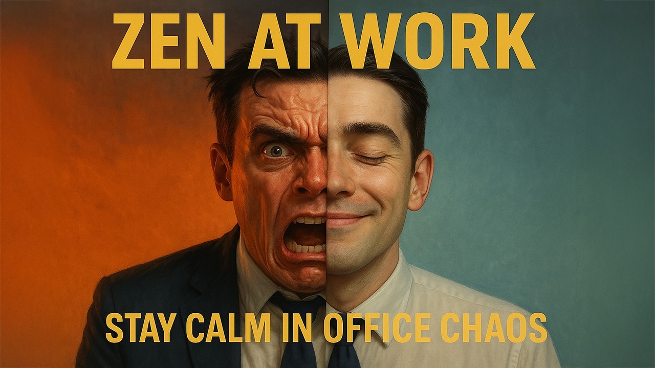 Zen at Work: Stay Calm in Office Chaos 🧘‍♂️💼 #zen #office - YouTube