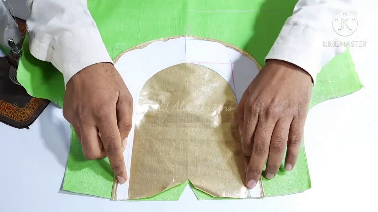 Sirf 5 Mint Me Banta h Ye Blouse ka Design / Blouse Design Cutting And ...