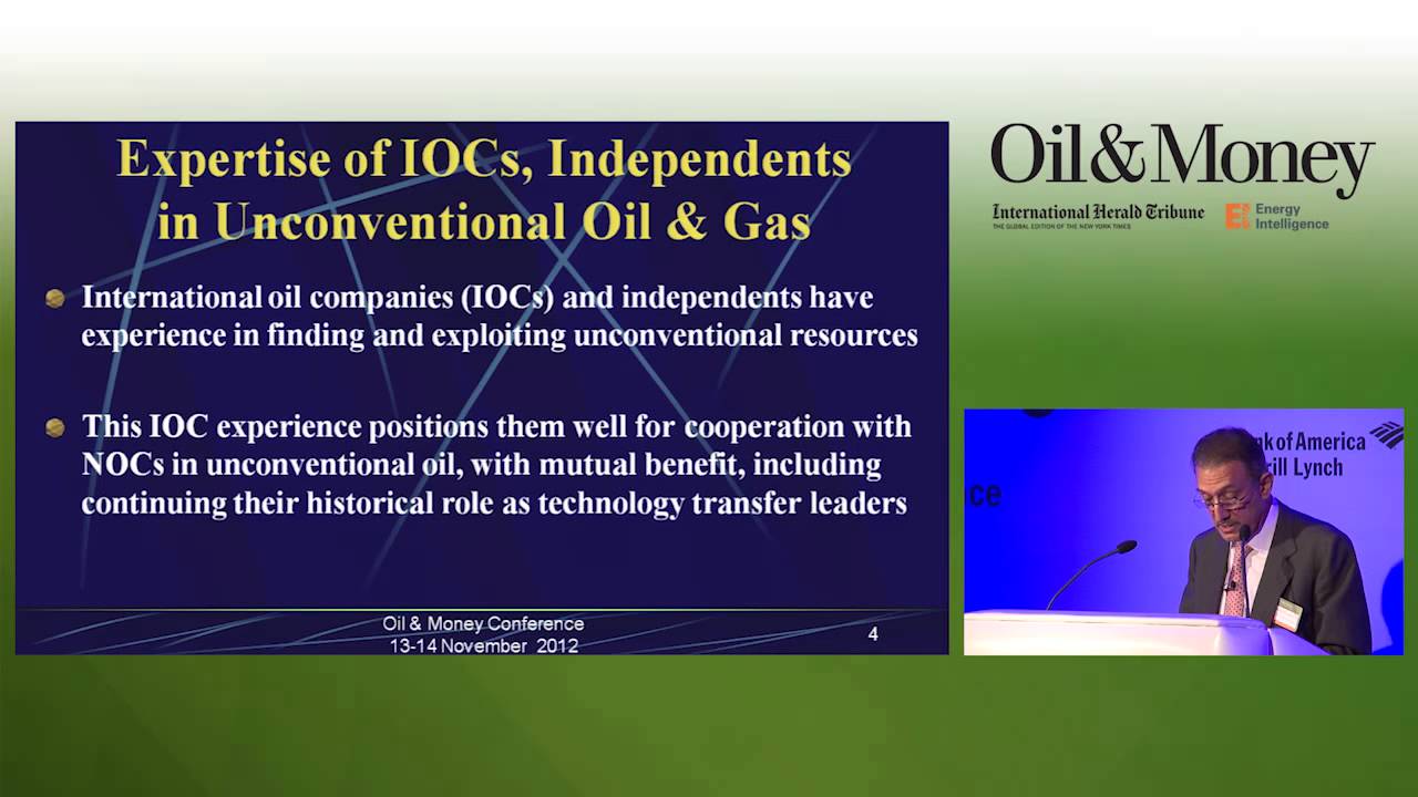 Impacts of Non Conventional Oil & Gas on the relations between IOC and ...