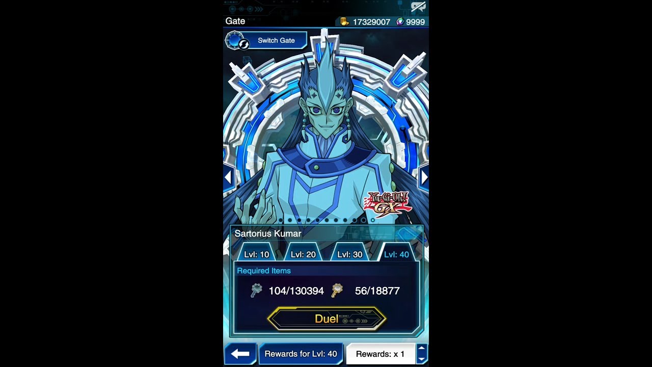 Yugioh Duel Links - Welcome to the Gate! Sartorius Kumar! - YouTube