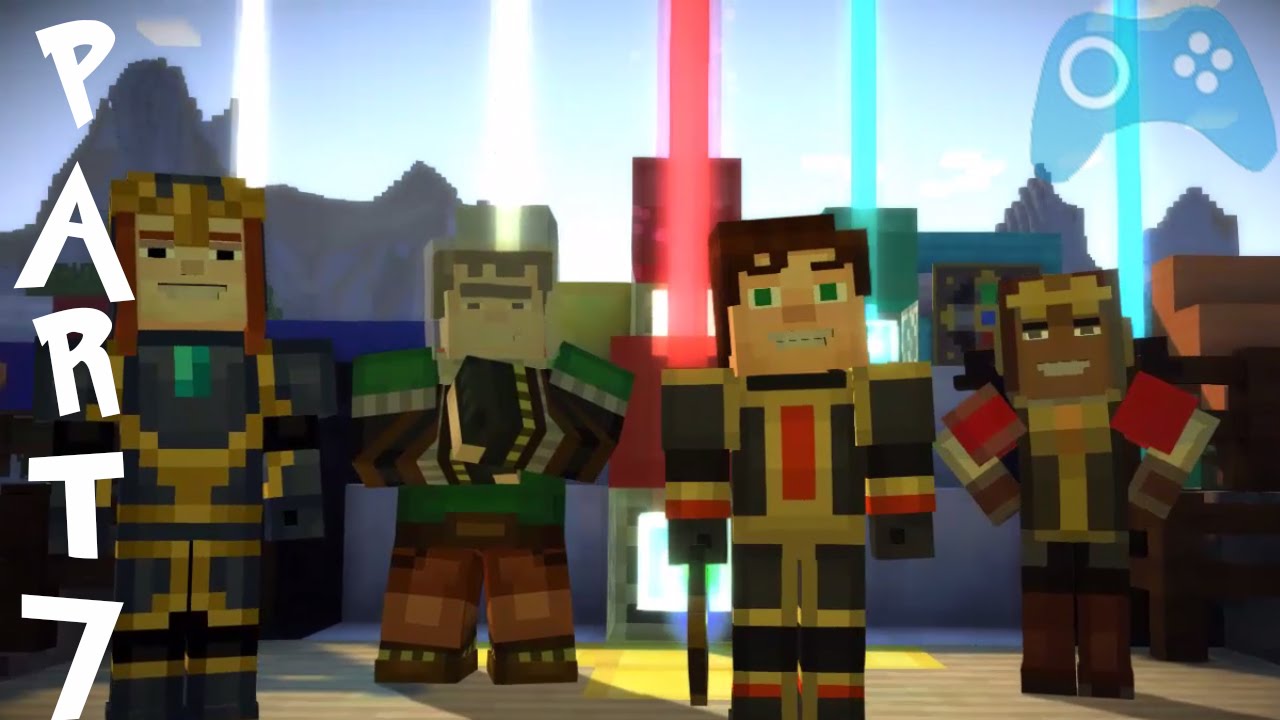 Minecraft Story Mode Ending Episode 4 A Block And A Hard Place ...