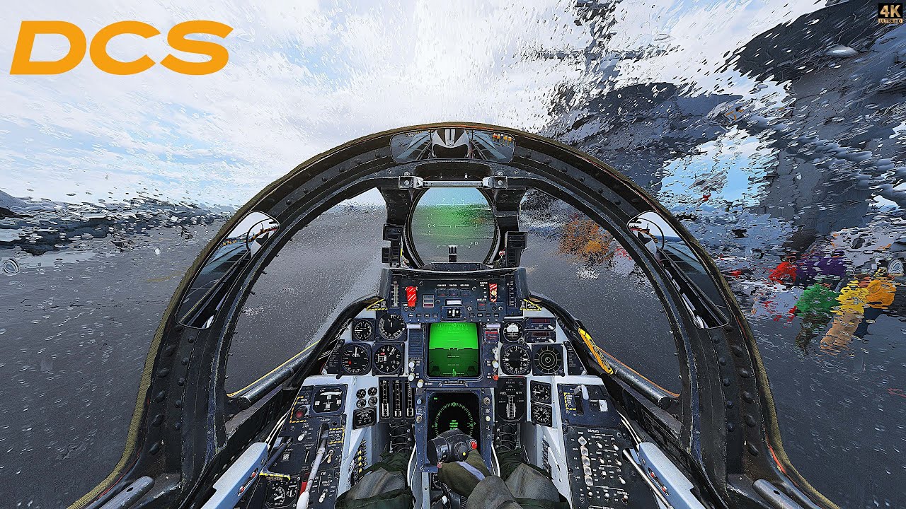 F-14B Tomcat | MIG-29s High Altitude Interception | EXTREME Weather ...