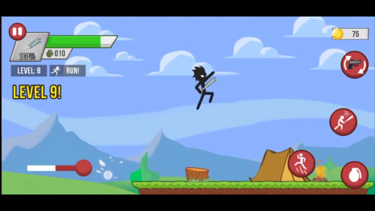 STICKMAN vs ZOMBIES - YouTube
