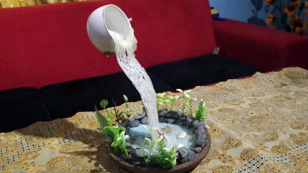 Floating Tea Cup Fountain - Air Mancur Cangkir Terbang - YouTube