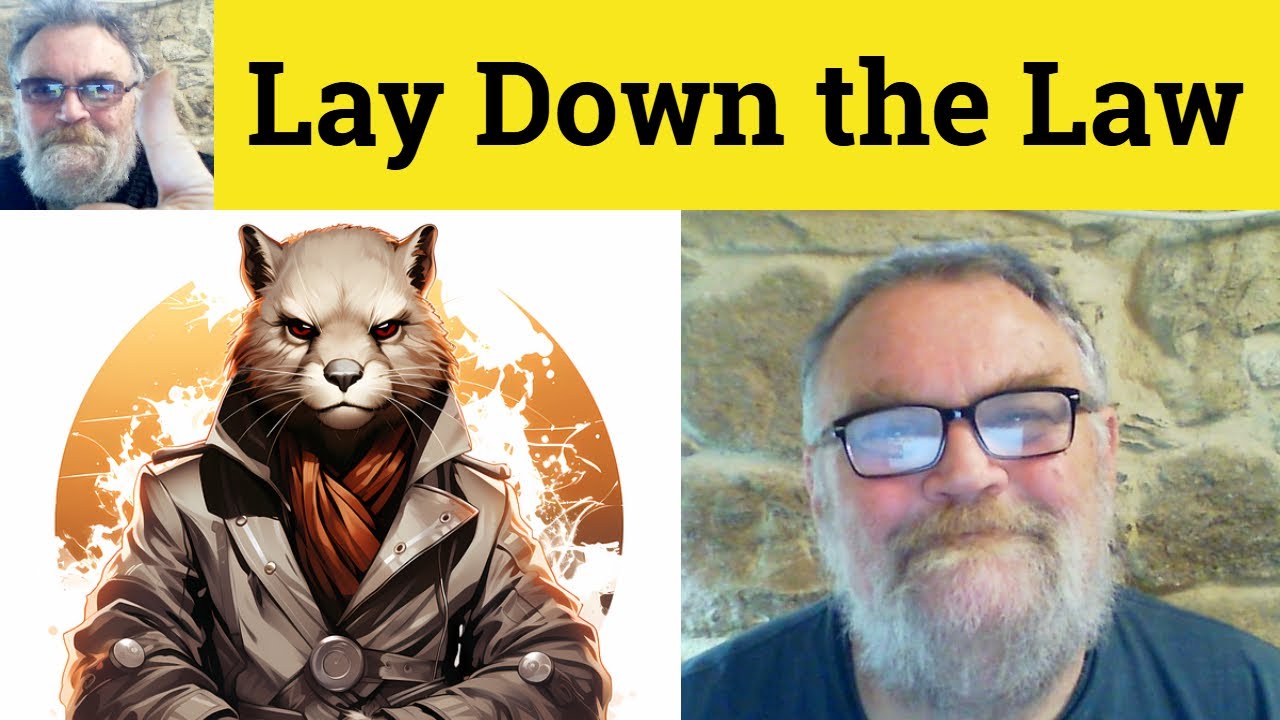 Lay Down The Law Meaning Lay Down The Law Defined Lay Down The lay-down-the-law-meaning-lay-down-the-law-defined-lay-down-the