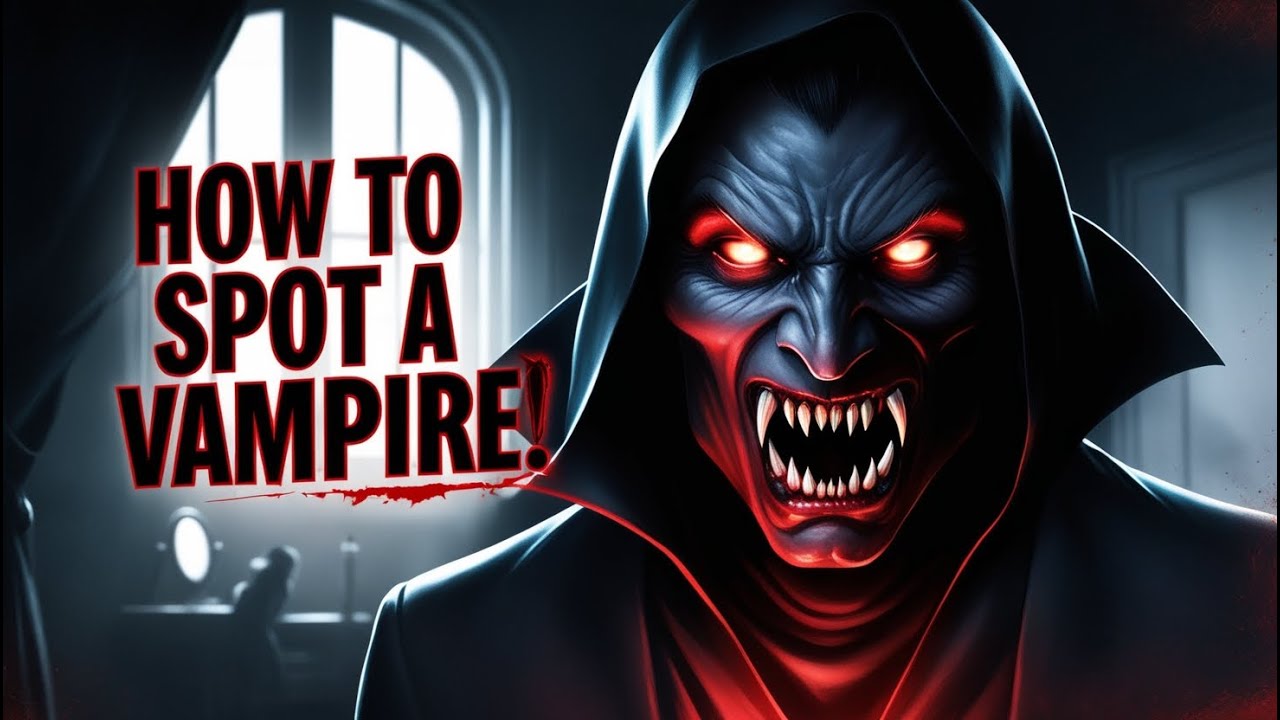 How to Spot a Vampire: Chilling Horror Stories & Signs to Watch For ...