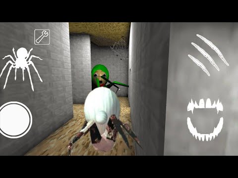 PLAYING AS SPIDER MOM IN GRANNY BALDIS BASIC  || GRANNY VS SPIDER MOM FULL VIDEO 