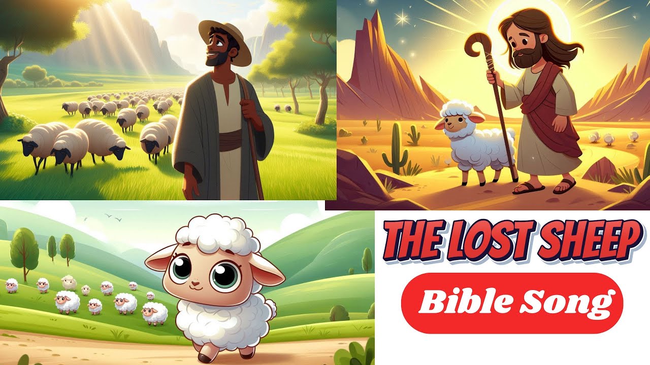 Bible story song for Kids | Lyrics | Animated song | the Lost Sheep ...