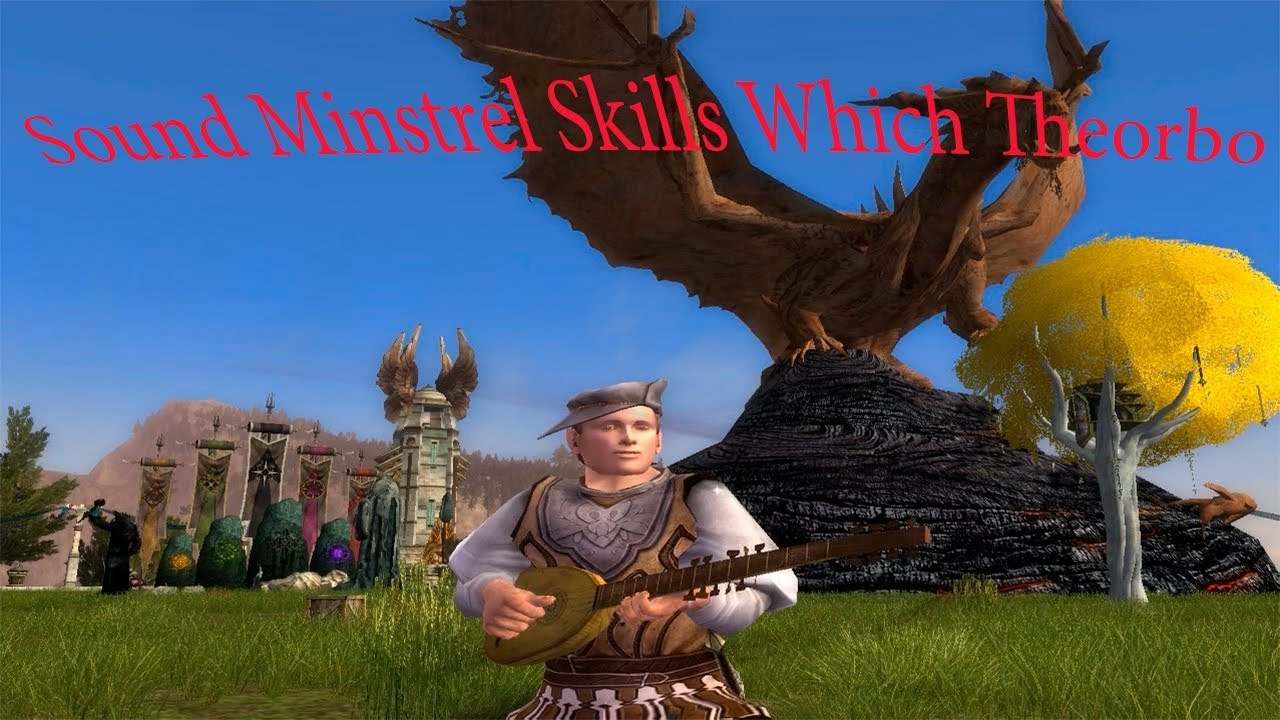 [Lotro secret] The Sound of Music Minstrel Skills With Theorbo - YouTube