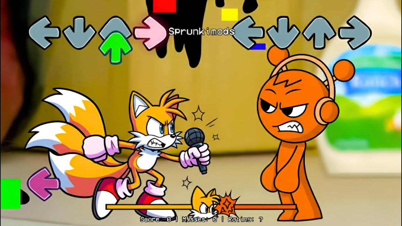 FNF Sonic All PHASES VS Sprunki All Phases Sings Sliced Pibby | Bluey ...