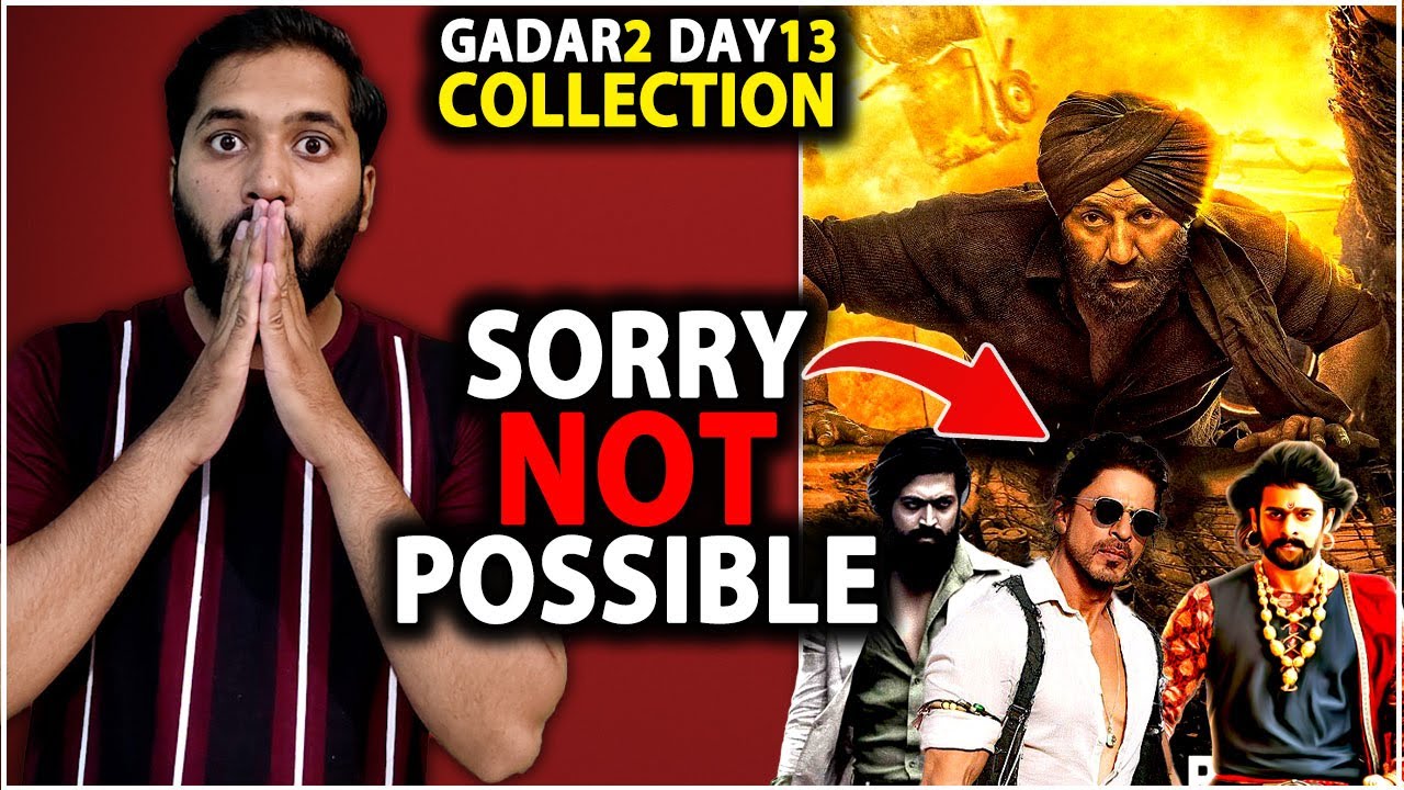 Gadar 2 Day 13 Box Office Collection | Gadar 2 Box Office Collection ...
