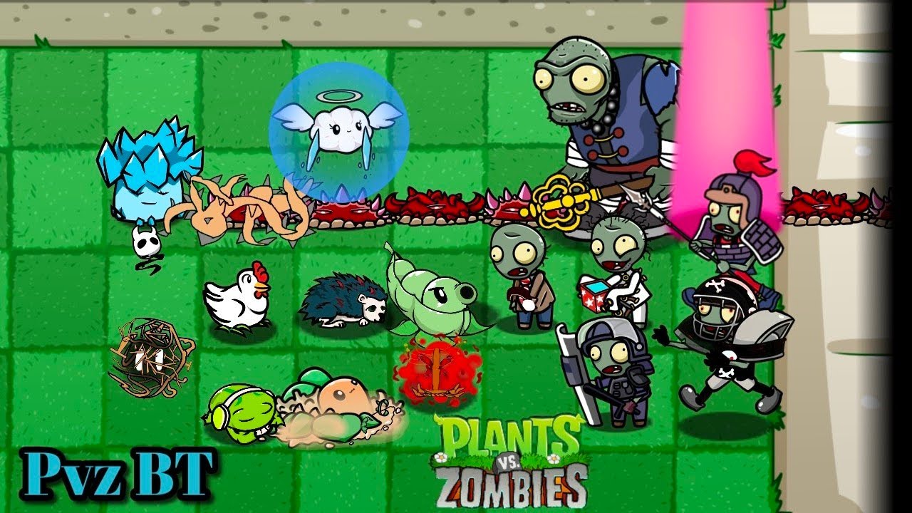 Plants vs Zombies Pvz vz BT The upgrade of strange trees - YouTube
