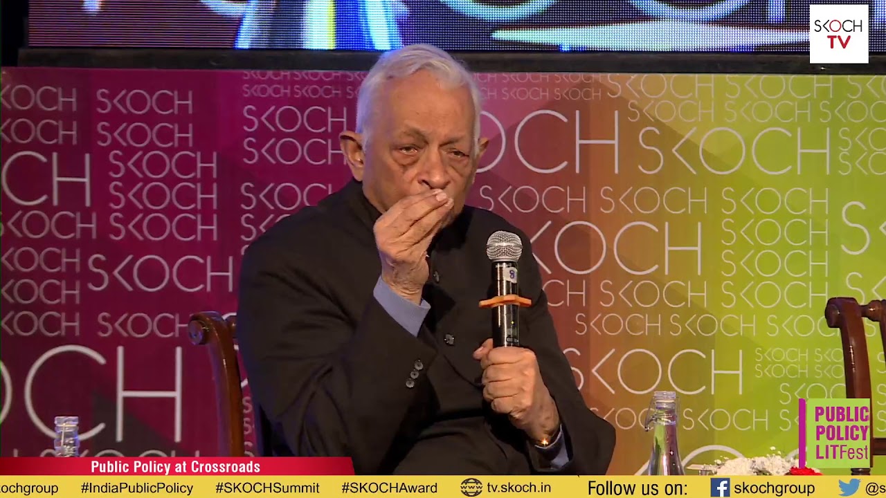 Mr N C Saxena at the 63rd SKOCH Summit: Public Policy Forum - YouTube