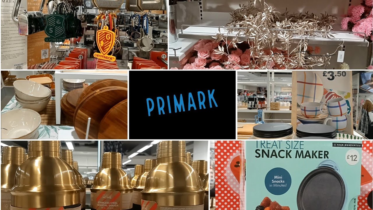 PRIMARK HOME DÉCOR & KITCHENWARE MONTH END COLLECTION// SEPTEMBER 2022 ...